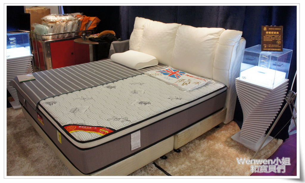 ♥台北世貿家具展-德藝風範【PasSlim】全透氣舒柔膚感獨立筒/雲睡感天絲適中 獨立筒雙人床墊/ 透氣/歐盟認證天然乳膠/CP值超高 ...